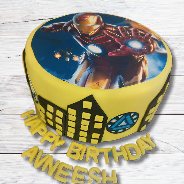 Iron Man Cake – Ginger Brown