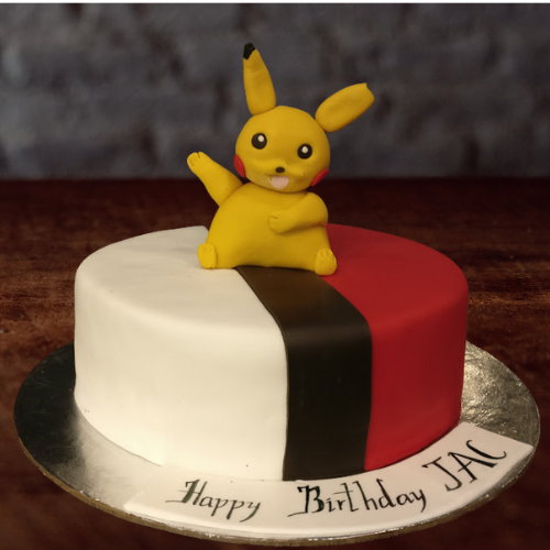 Pikachu Delight Cake – Ginger Brown