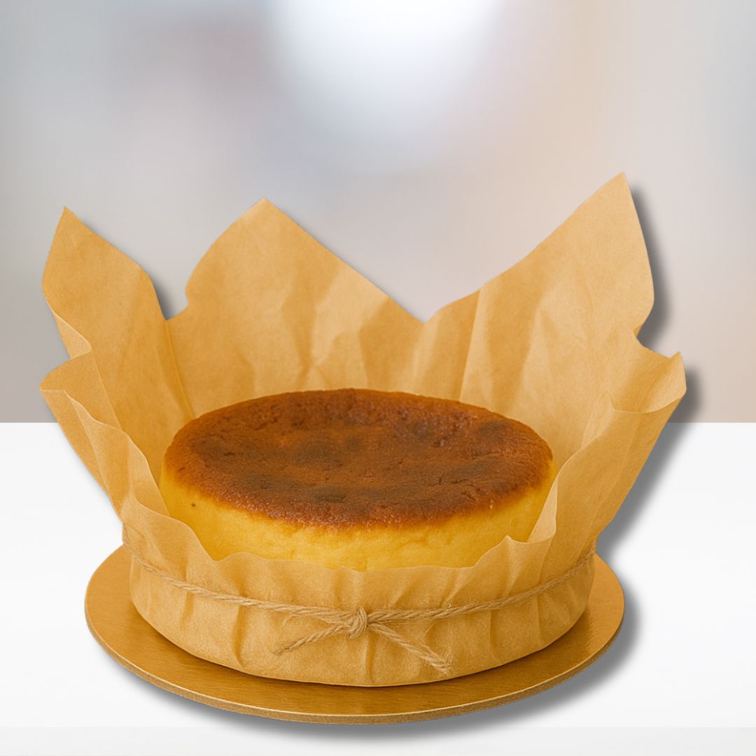 Burnt Basque Cheesecake – Ginger Brown